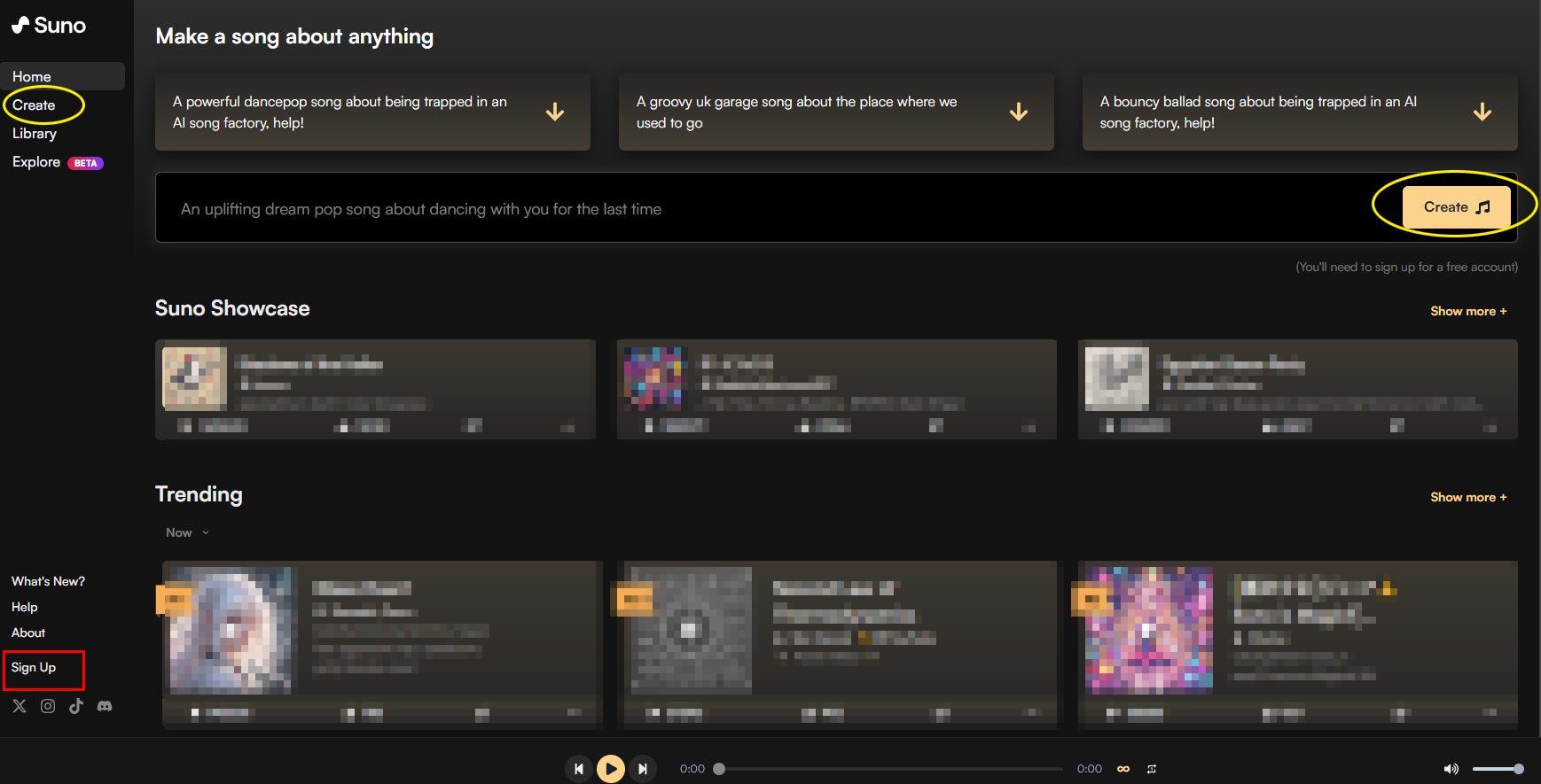 【初心者必見！】SunoAIを使ってみよう！AIで簡単に作曲する方法 - 伊達のソロ趣味ブログ
